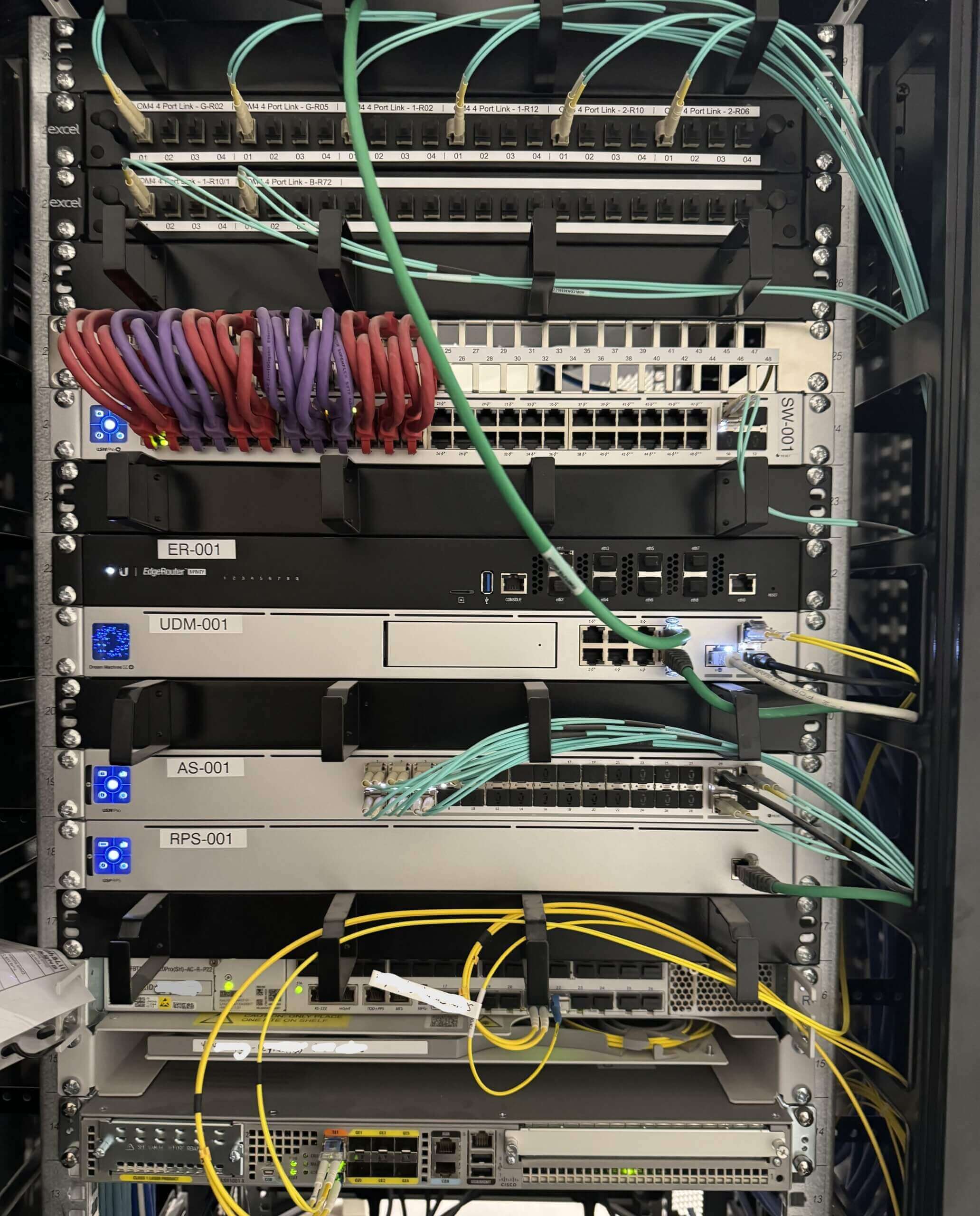 Data cabling and IT network in a Grade 1 listed building